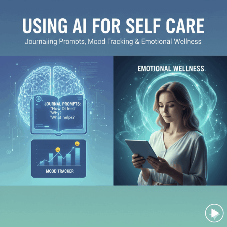 Using AI for Self Care: Journaling Prompts, Mood Tracking & Emotional ...